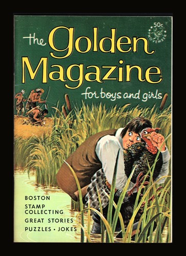 Golden Magazine for Boys & Girls November 1967 Puzzles Jokes Stamp ...