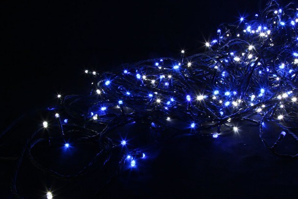 1000/2000 LED Mains String Lights Christmas Tree Party indoor/outdoor ...