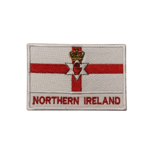 Northern Ireland Country Flag Patch Iron/Sew on Embroidered Patch For Shirts | eBay UK