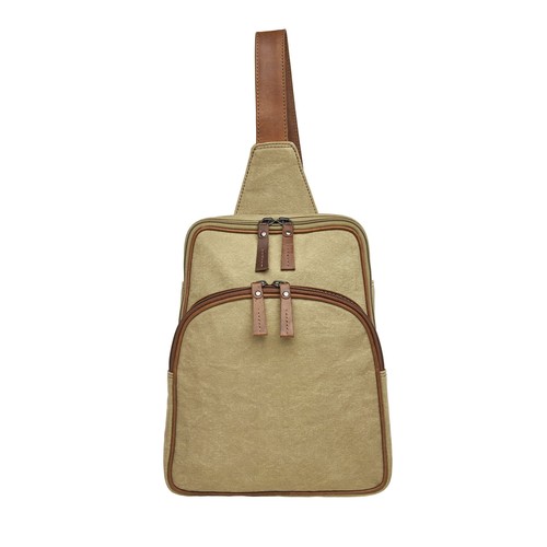 Concealed Carry Unisex Kennedy Canvas Sling Backpack | eBay
