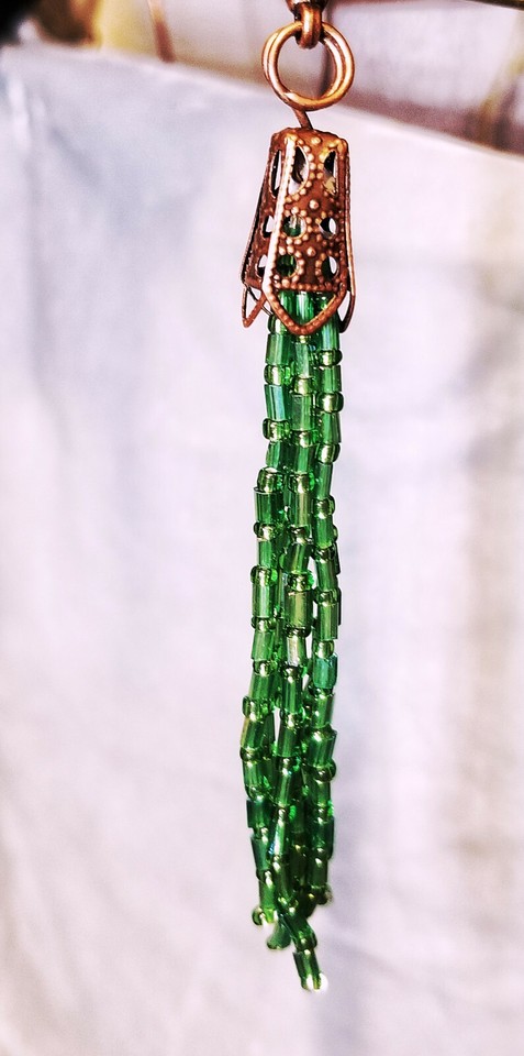 Tassels Clip-on Charms for Backpack Purse Zipper Metal Silk STOCKING ...