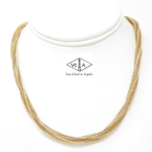 NYJEWEL Van Cleef & Arpels VCA 18k Two Tone Gold 5mm … - Gem