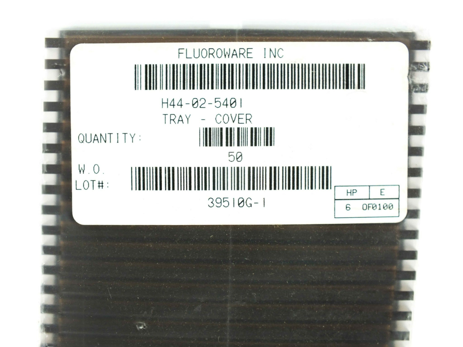 Fluoroware H44-02 4" Wafer Top Tray Cover - 50 Pack - Entegris H44-02 ...