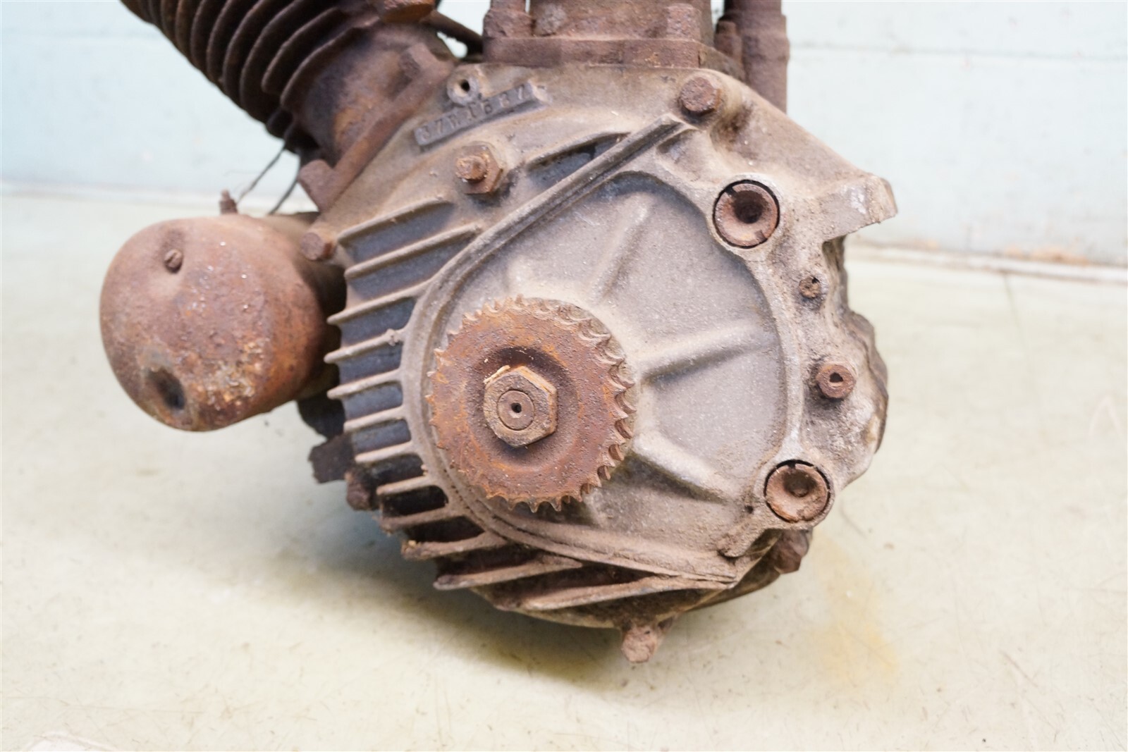 1937 Harley WL WLA Panhead Knucklehead Flathead Servicar G Engine ...