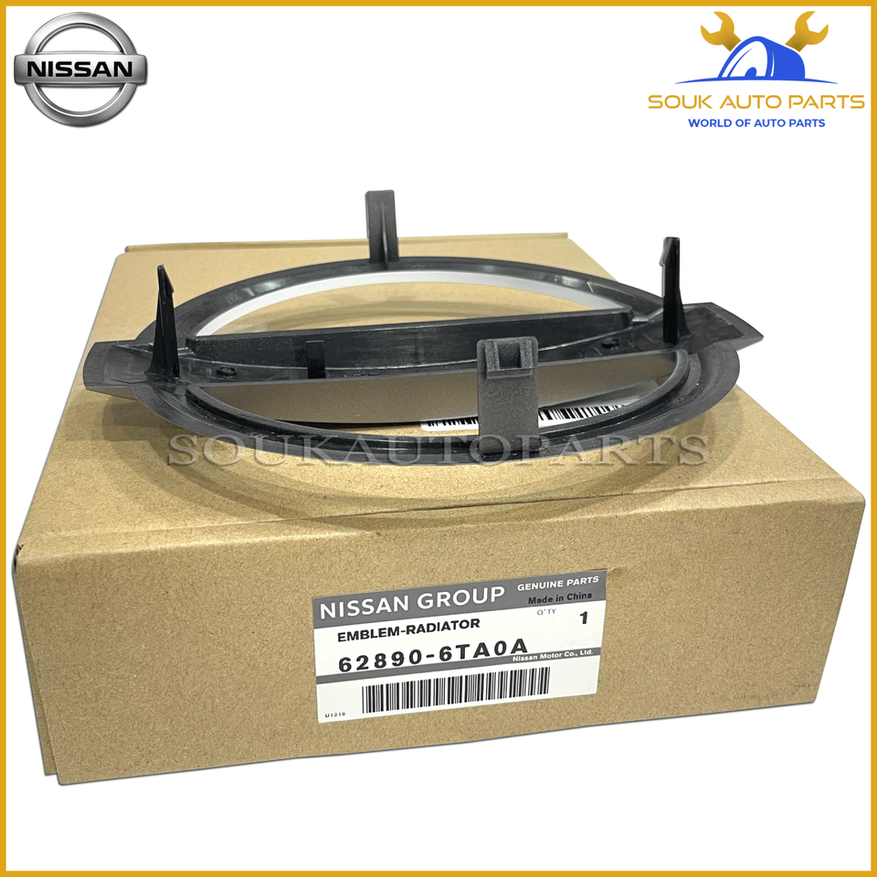 62890-6TA0A Genuine Nissan EMBLEM-RADIATOR 628906TA0A OEM | eBay