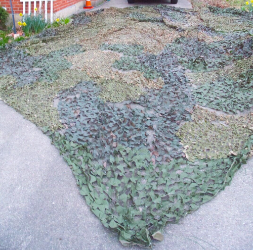 CAMOUFLAGE SCREENING SYSTEM WOODLAND RADAR SCATTERING 1080-00-103-1246 ...