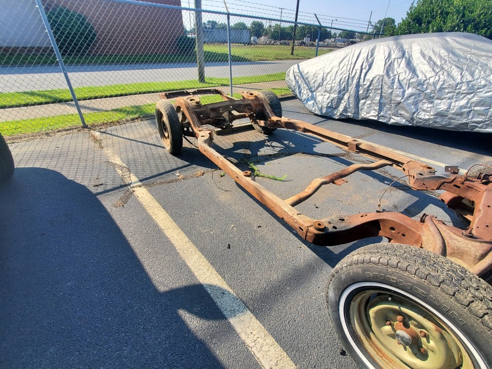 1966 Chevelle SS Complete Rolling Chassis Frame 12 Bolt Differntial ...