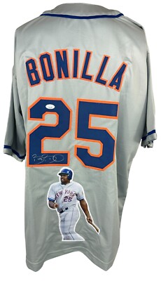 Bobby Bonilla autographed signed inscribed jersey MLB New York Mets JSA ...