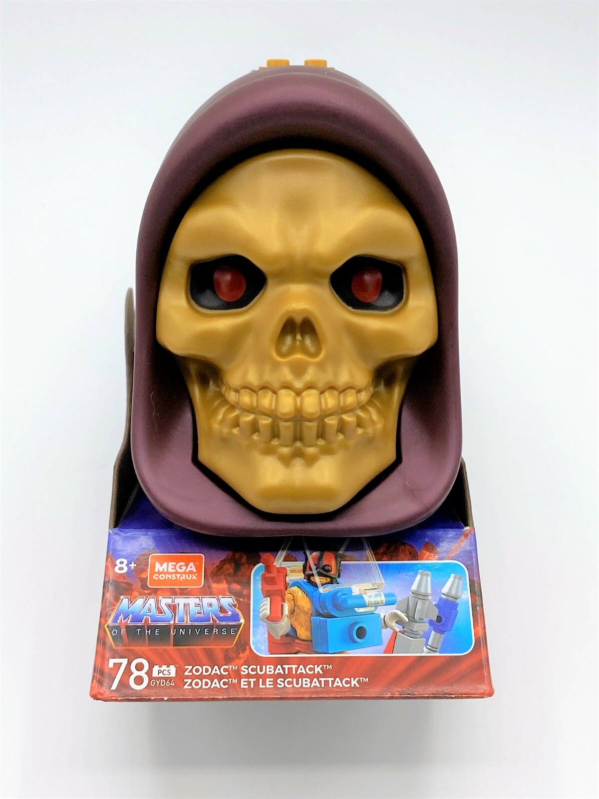 Mega Construx MOTU Skeletor Head Zodac Scuba Attack Mini Figure #1 ...