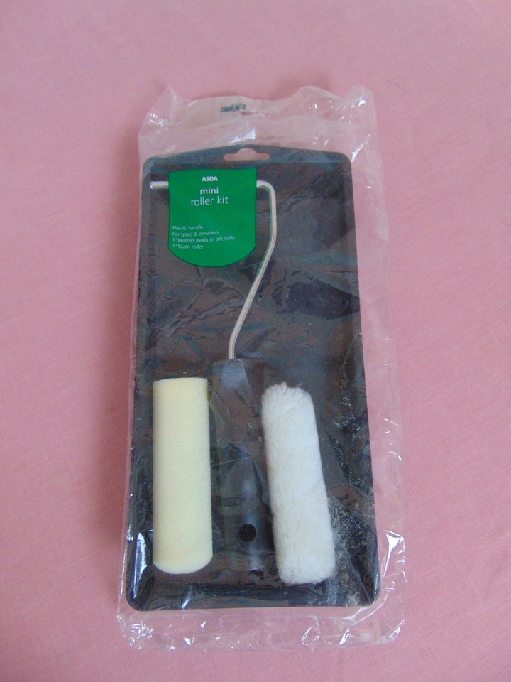 New Asda Mini Paint Roller Set | eBay UK