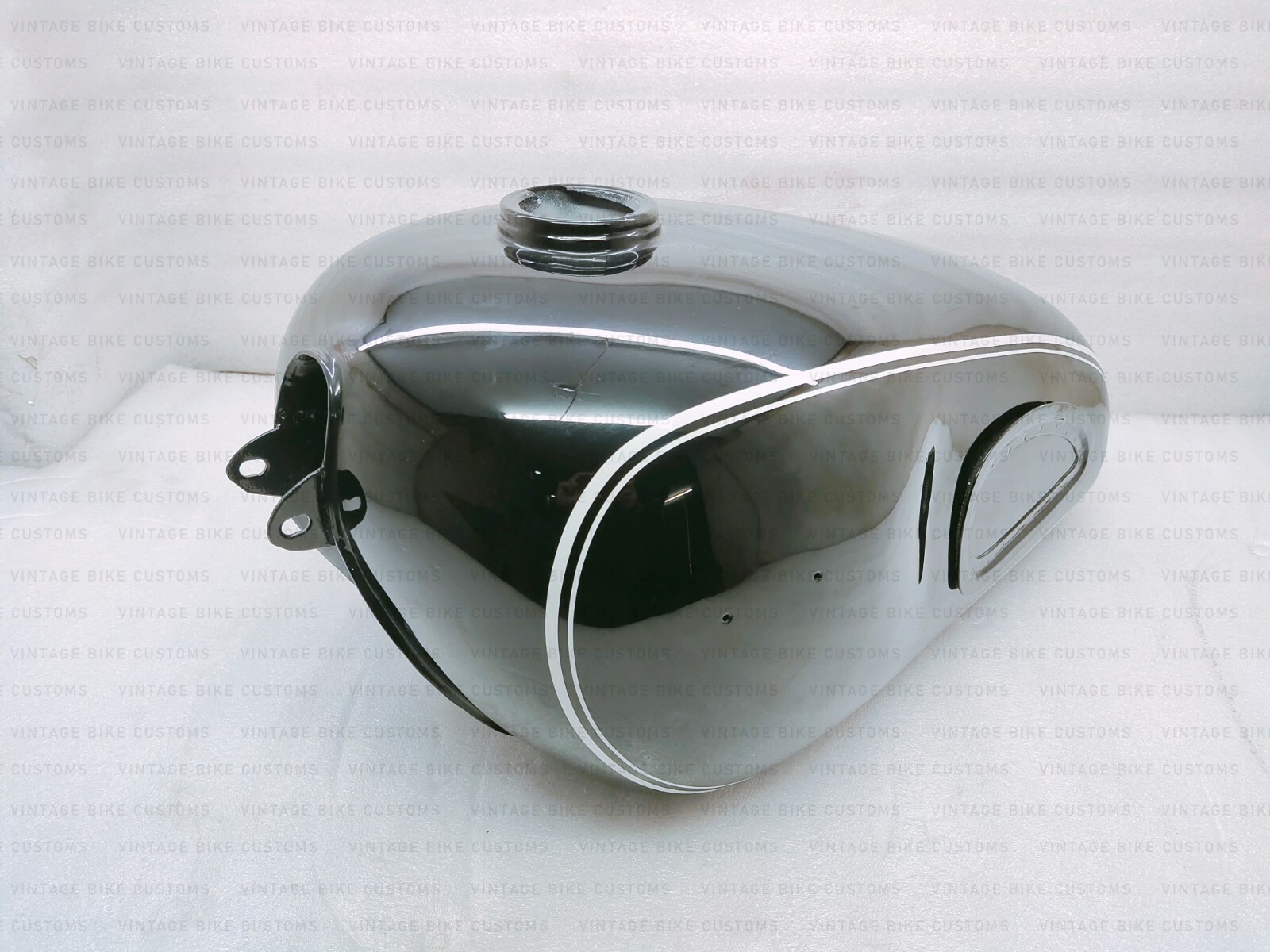 Gas Tank For Bmw 1960'S R60/2 Airhead R69S S757 Schorsch In Meier Black ...