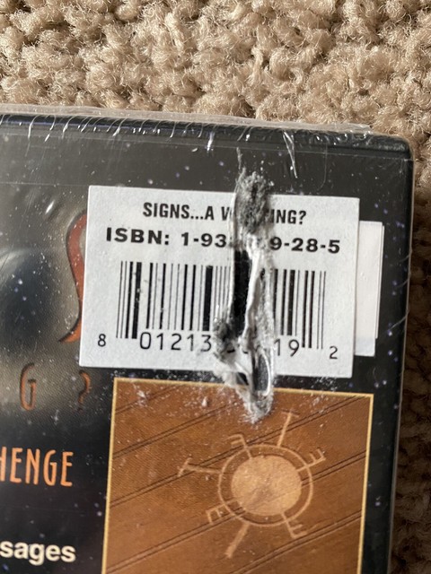 Signs - A Warning (DVD, 2004) for sale online | eBay