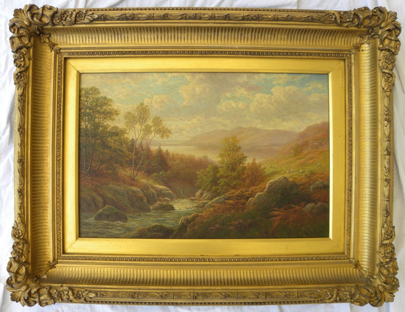William MELLOR (Yorkshire 1851 - Harrogate 1931) Derwentwater Keswick ...