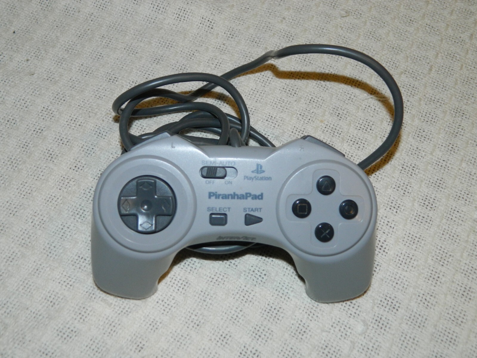 PS1 Controller Interact Piranha Pad Gray SV-100 Sony Playstation 1 | eBay