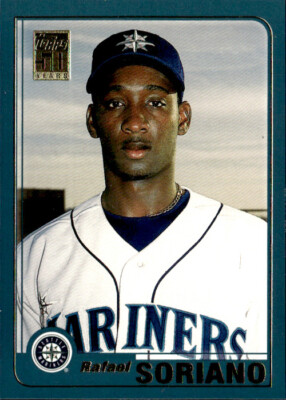 2001 Topps Traded & Rookies Rafael Soriano T196 Seattle Mariners | eBay