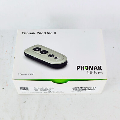 Phonak PilotOne II Remote Control for Hearing Aids & Belt Clip Holster ...