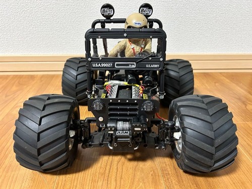 Tamiya 1/10 Wild Willy 2 custom WR-02 chassis RC radio controlled car ...