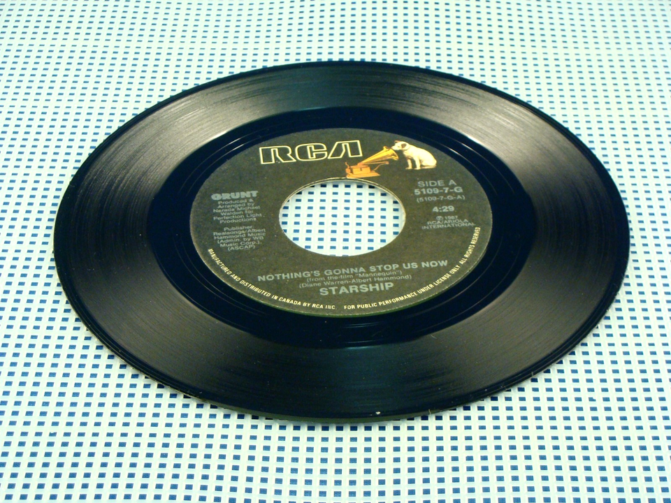 STARSHIP - Nothing's Gonna Stop Us Now - 1987 VG++/VG+++ Canada Press ...