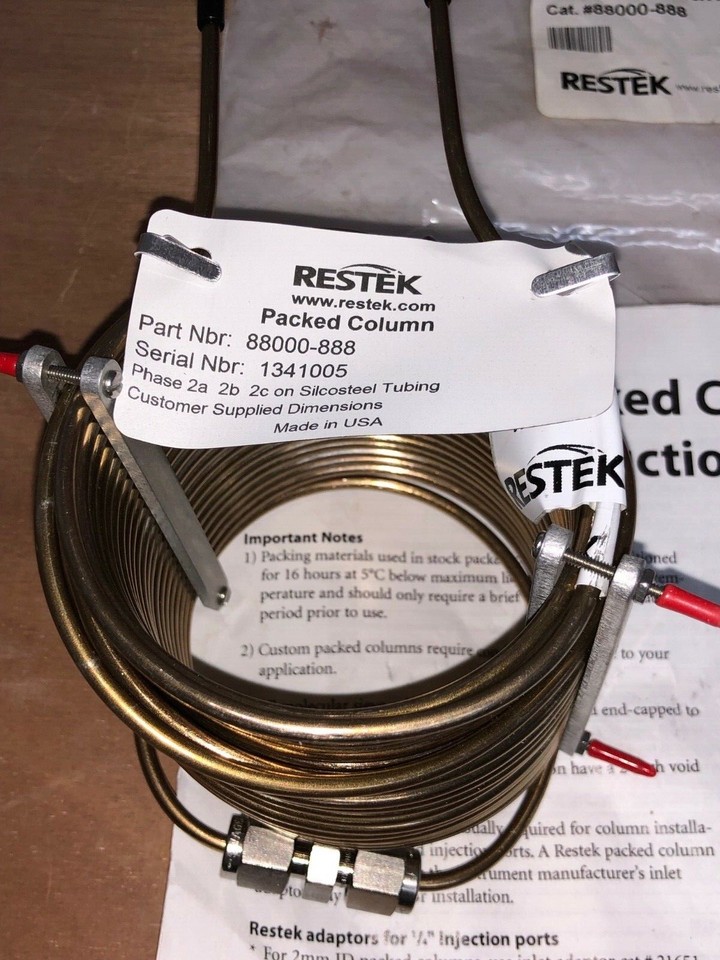 Restek 88000-888 Column NEW | eBay