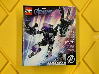 LEGO 76204 Marvel Avengers Black Panther Mech Armor NEW SEALED RETIRED ...