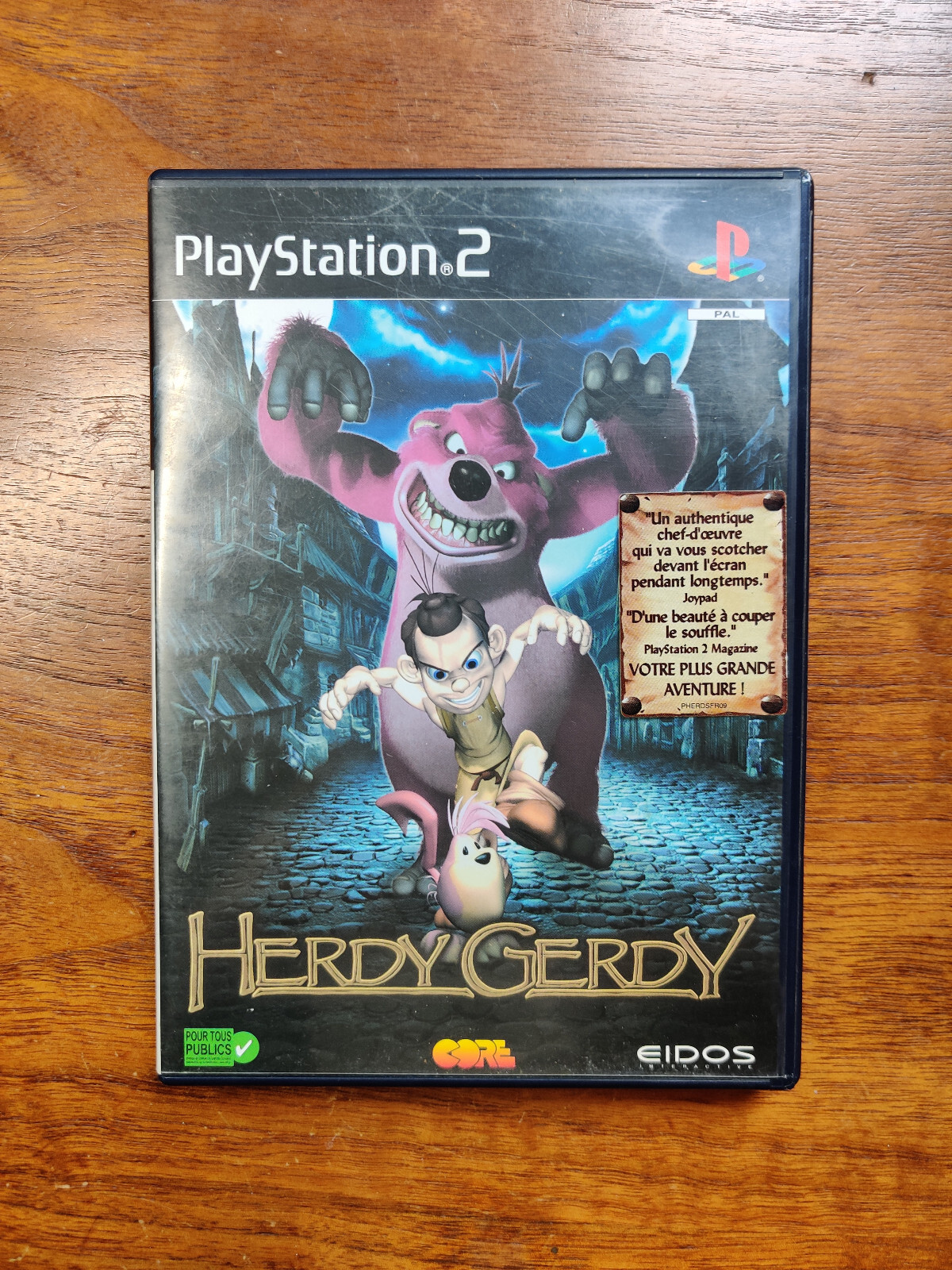 Herdy Gerdy PlayStation 2 PAL - Prix - Photo - Présentation