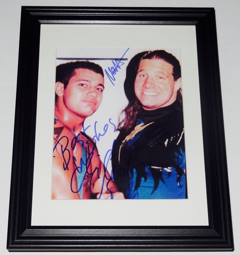 CHRIS CHETTI & NOVA AUTOGRAPHED 8X10 COLOR PHOTO (FRAMED & MATTED ...