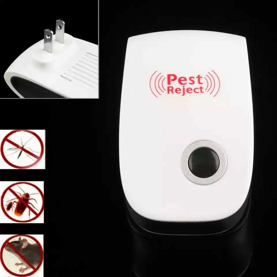 Lot Ultrasonic Pest Reject Home Control Electronic Repellent Rat Mice ...