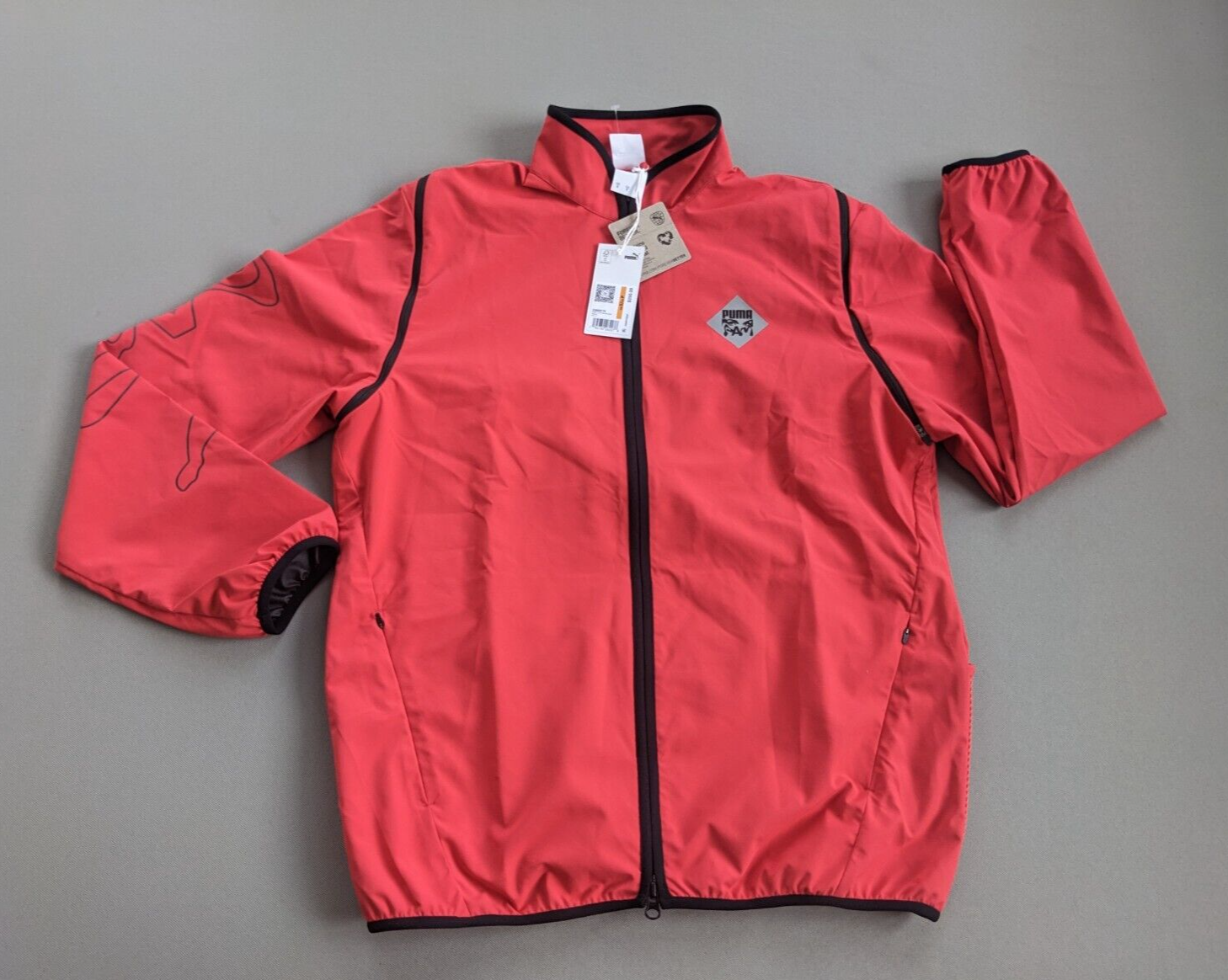 Puma P.A.M. Zip Up Jacket Size SMALL Athletic Outerwear Collaboration ...