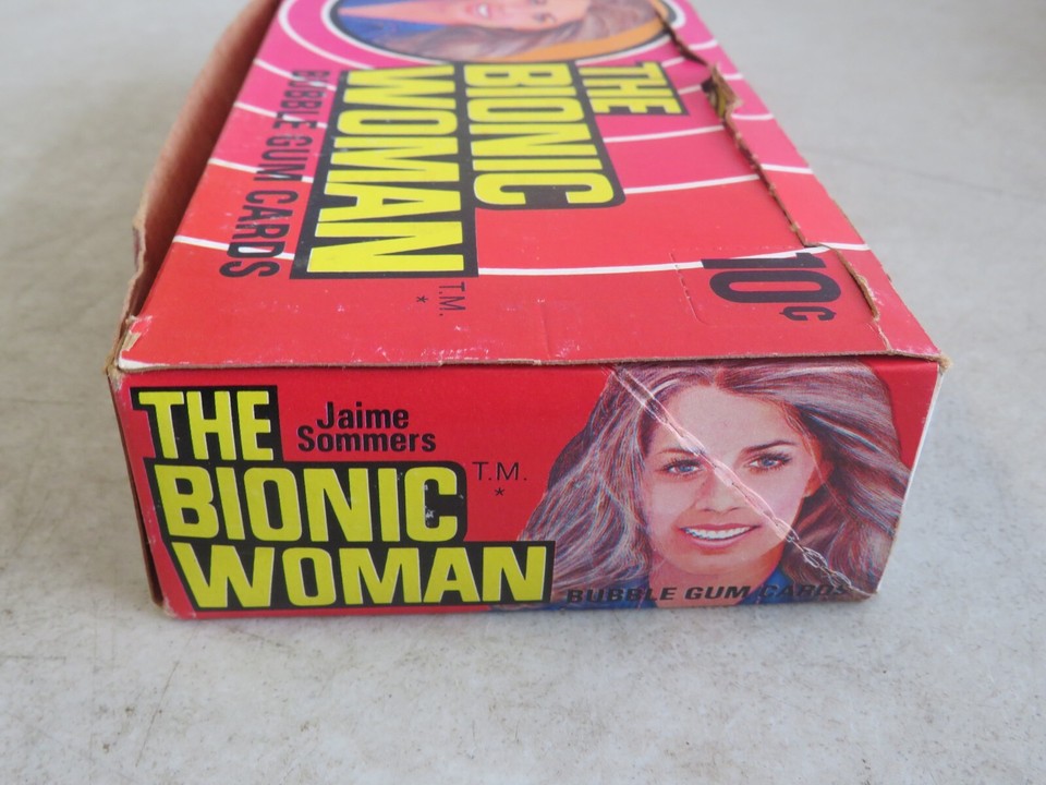 1976 Donruss The Bionic Woman Trading Cards 24 Sealed Packs in Box | eBay