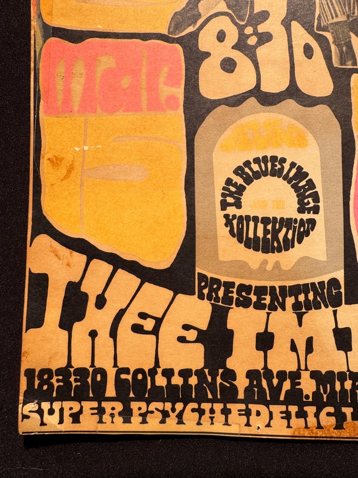 FRANK ZAPPA / MOTHERS OF INVENTION 1968 THEE IMAGE MIAMI BEACH CONCERT ...