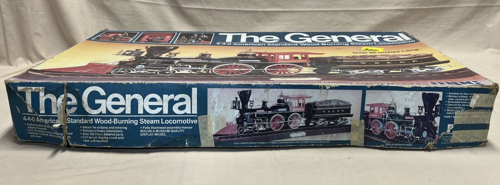 MPC 1/25 Scale The General 4-4-0 American Standard Steam Locomotive ...