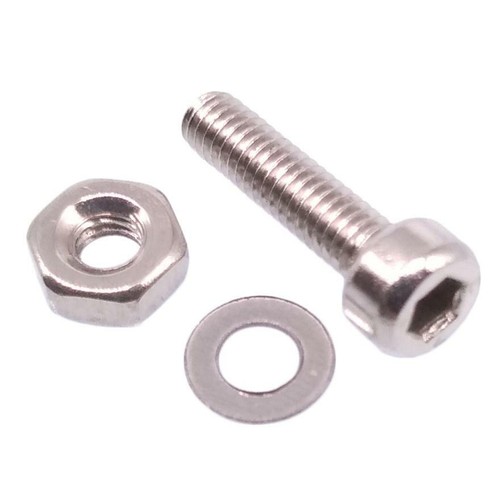 200x M2 x 12mm Socket Head Cap Screws Stainless Steel Allen Socket Nuts ...