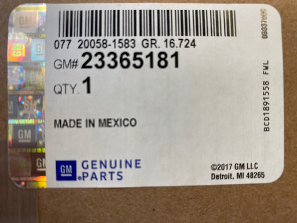 SILVERADO SIERRA TAHOE YUKON DRIVERS SEAT Black BACK PANEL 2015-2018 ...