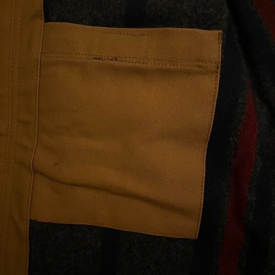 with tags Lockheed Martin ICBM Decal Carhartt Duck Detroit Jacket | eBay