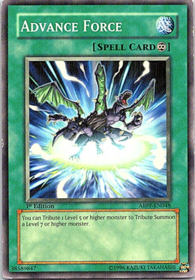 Advance Force ABPF-EN048 Yu-Gi-Oh! Heavy Play 1st Edition | eBay