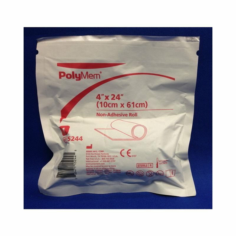PolyMem Non-Adhesive Dressing, Foam 4" x 24" 5244 Single Roll | eBay