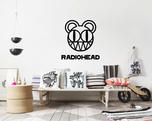 3D Radiohead Bear 554 Wall Stickers Vinyl Murals Wall Print Deco Art AJ ...