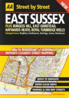 AA Street by Street Sussex, East, AA Publishing | eBay