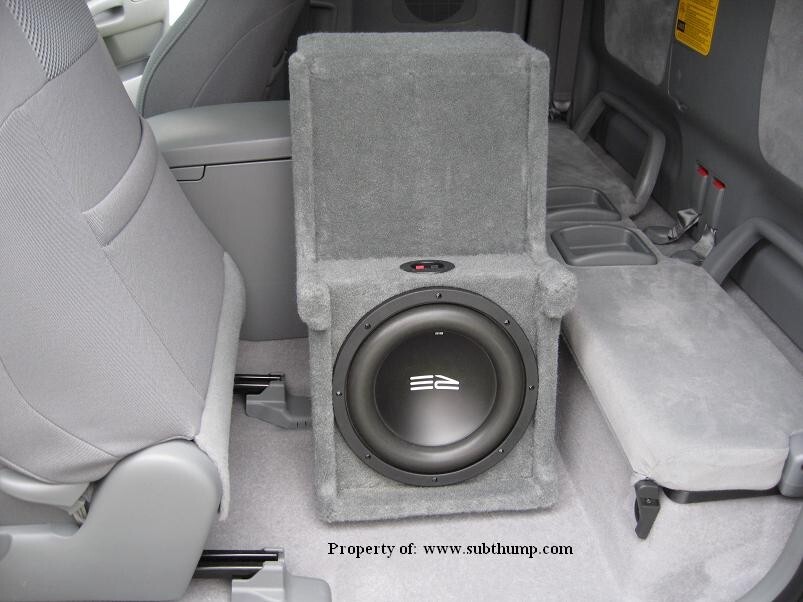 2005-2009 Toyota Tacoma Access Cab Single 10 Rear Console Sub Box ...