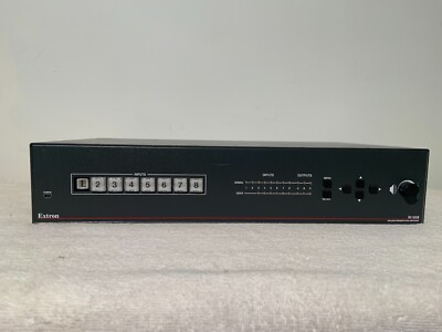 Extron IN1608 SA Scaling Presentation Switcher, 2U **BLINKING #1 LIGHT ...