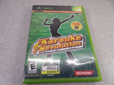 Karaoke Revolution COMPLETE GAME for your original XBOX system GC KIDS ...