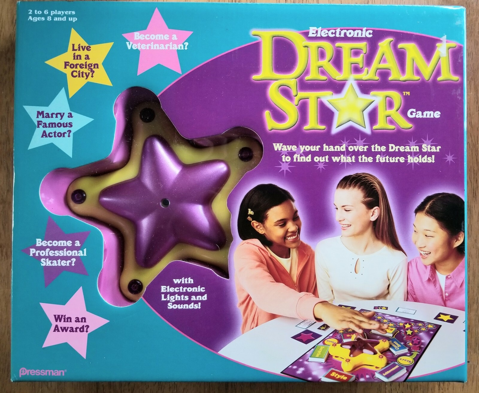 Pressman Electronic Dream Star Board Game 100 Complete for sale online ...