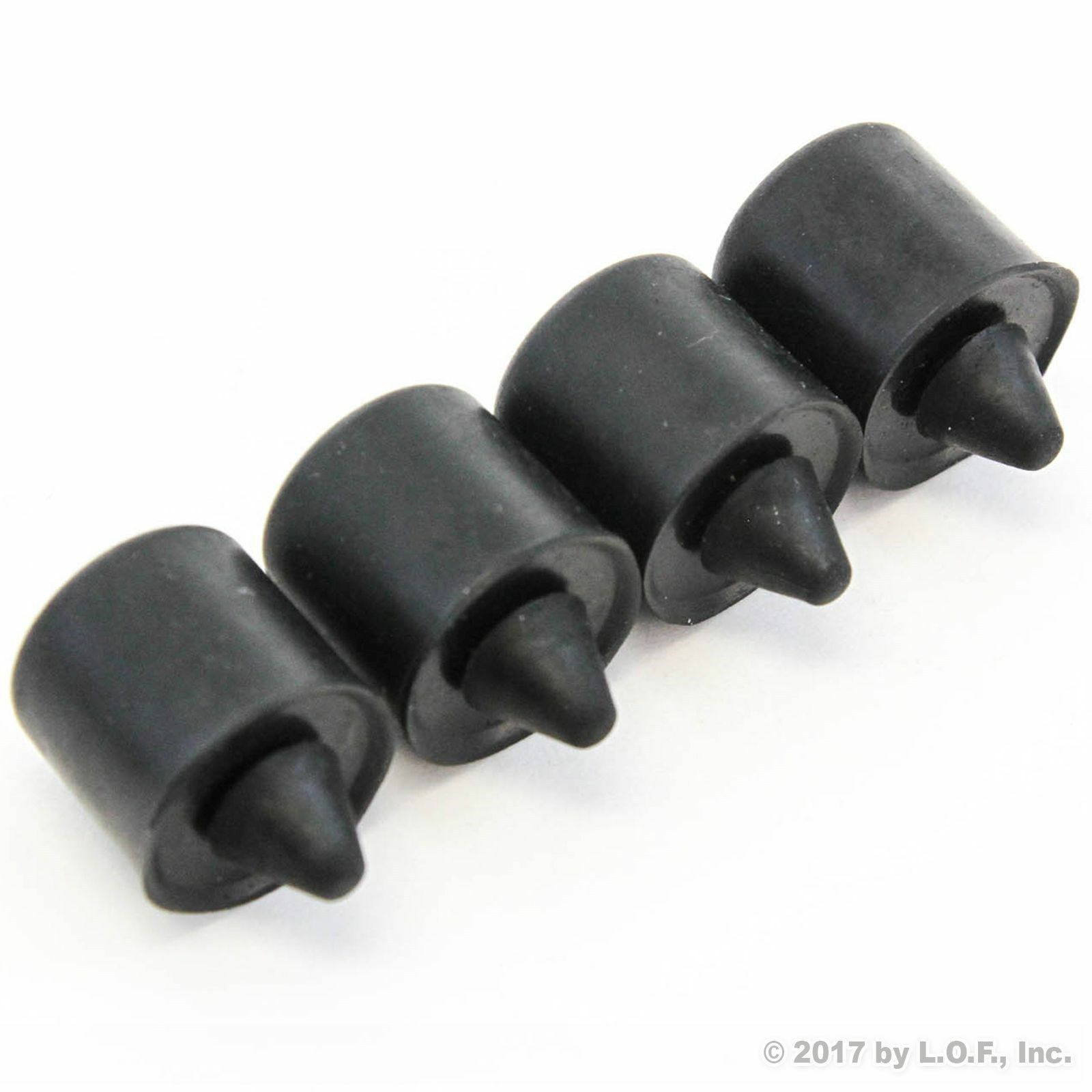 4 Exterior Rubber Bumpers Ford Ranger F150 16.5mm Stop Cushion Repair ...