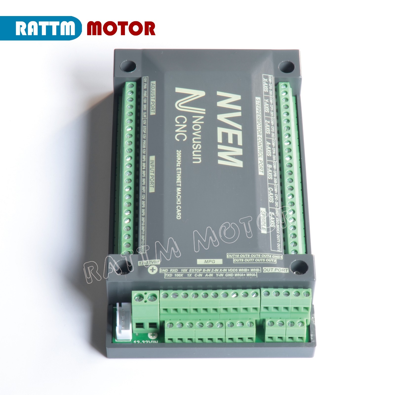 『EU』4 Axis 200KHz NVEM CNC Controller Board Ethernet Mach3 Motion ...