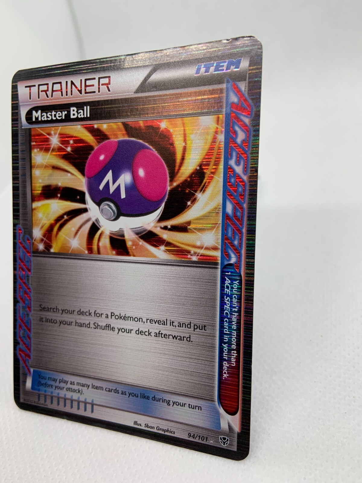 Master Ball Trainer 94/101 ACESPEC Pokemon TCG | eBay