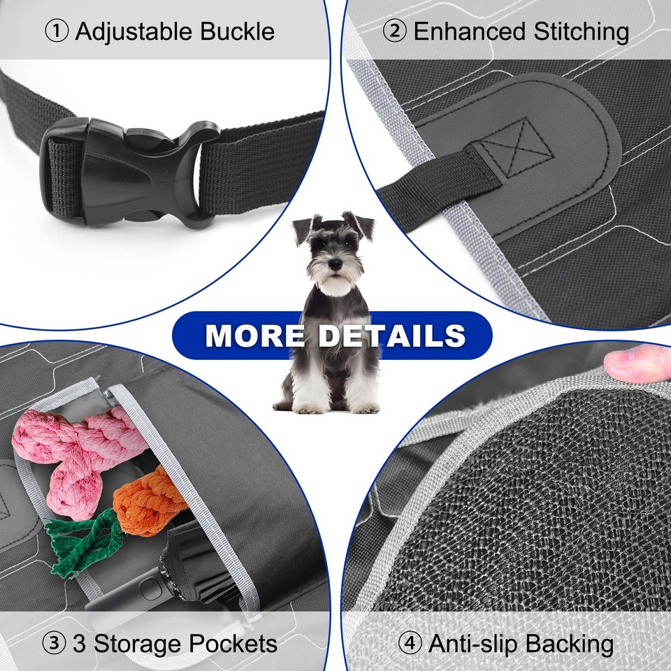FOR CITROEN C4 Grand Picasso Big Car Boot Liner Dog Pet Protector Cover ...