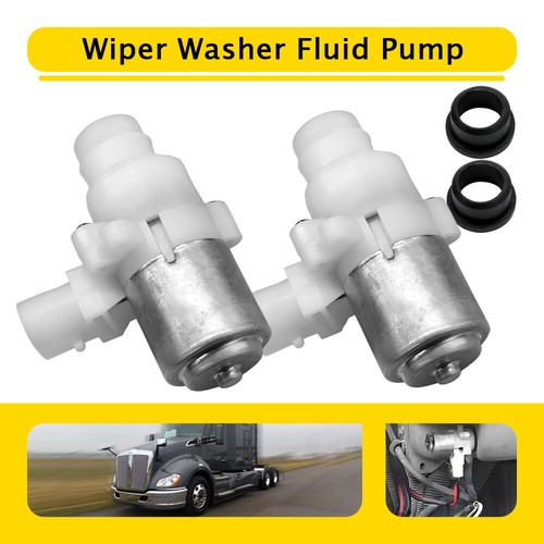 2PCS Windshield Wiper Washer Fluid Pump For Kenworth T680 T880 ...