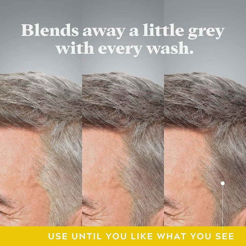 Just For Men Control GX Gradual Gray Reduction Daily Hair Shampoo 4 oz ...