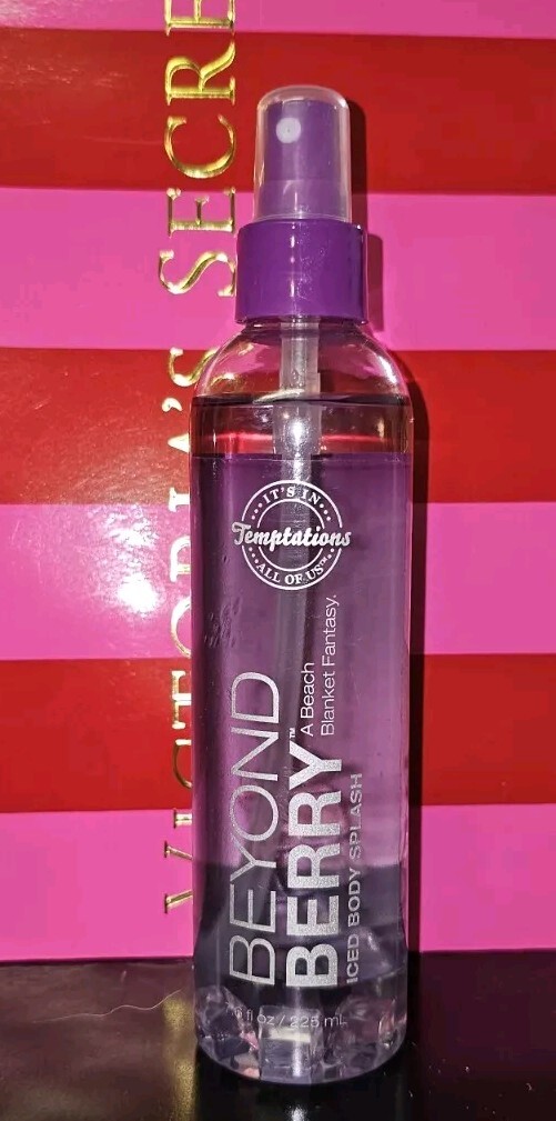 NEW Bath & Body Works TEMPTATIONS BEYOND BERRY Iced Body Splash Mist 7. ...