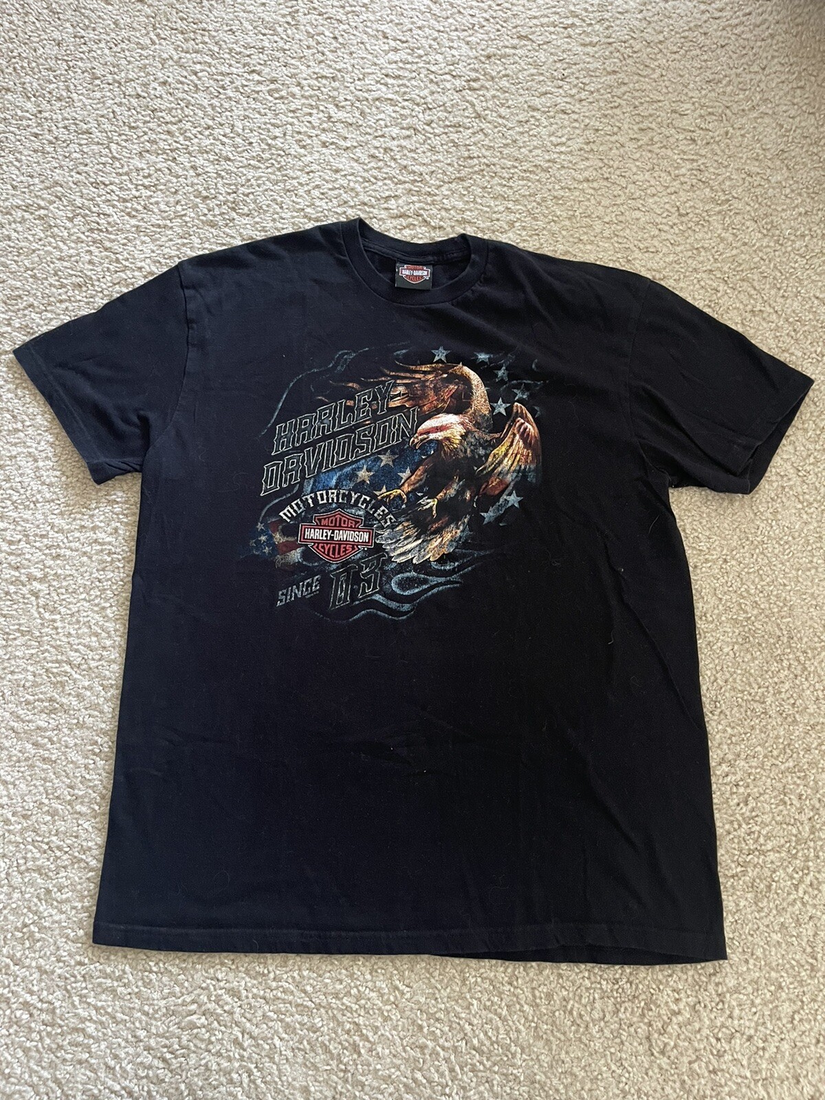 Harley Davidson Motorcycles Shirt El Paso Texas 2016 … - Gem